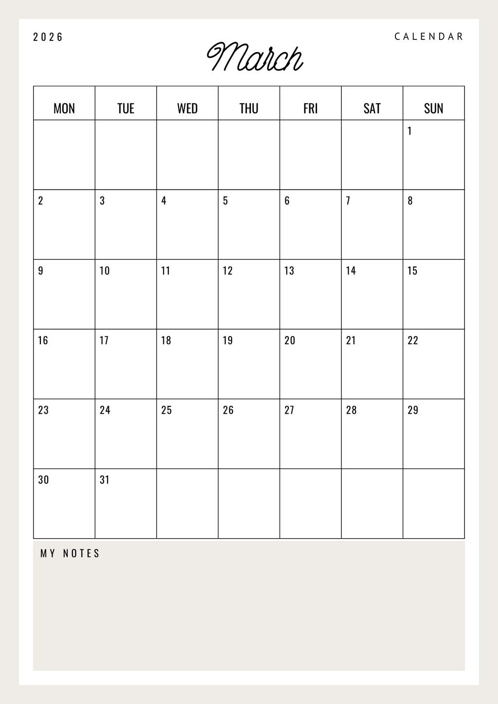 Elegant Monthly Planner – 12 Pages PDF | Elegant Digital Planner | Not ...